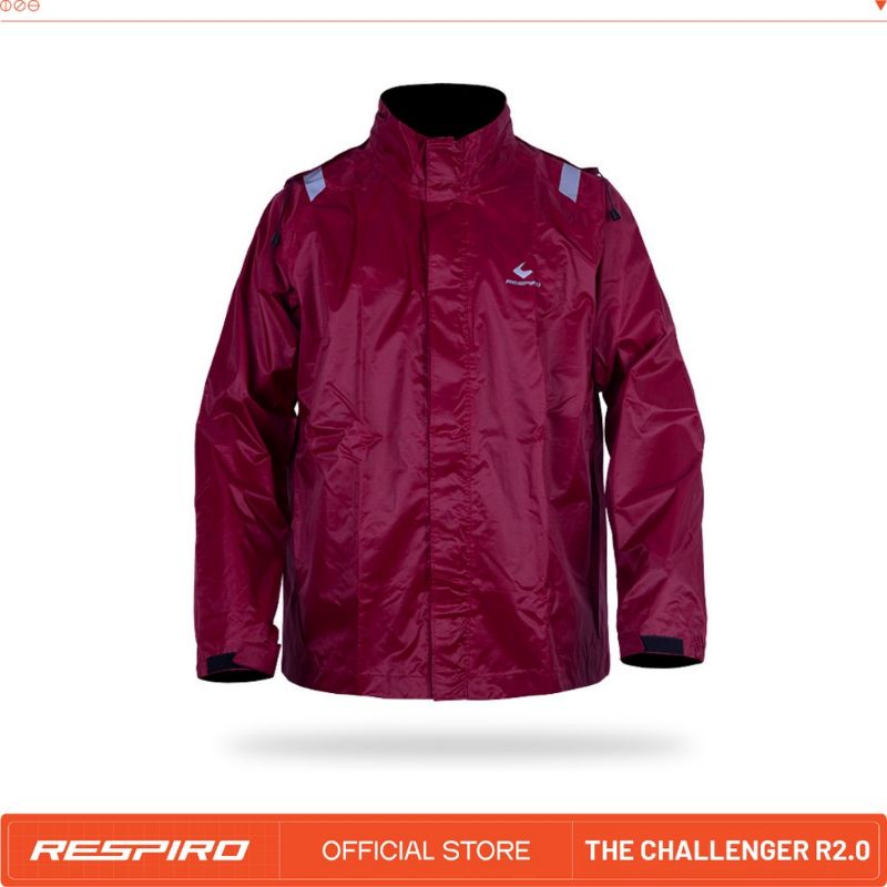 Jual Jas Hujan Wanita Pria Respiro THE CHALLENGER Rain Suit Setelan Celana Dewasa Motor Original ...