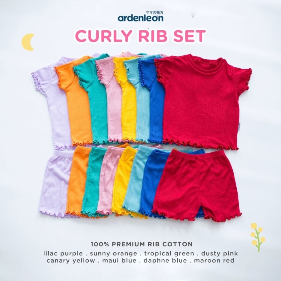 Jual Ardenleon Girl Curly Rib Set BIG SIZE | Shopee Indonesia