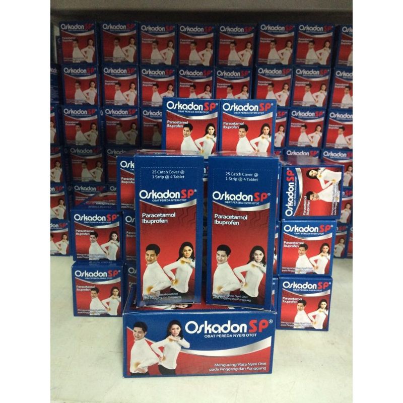 Jual OSKADON SP (MERAH)ISI 25 STRIP, PER BOX | Shopee Indonesia
