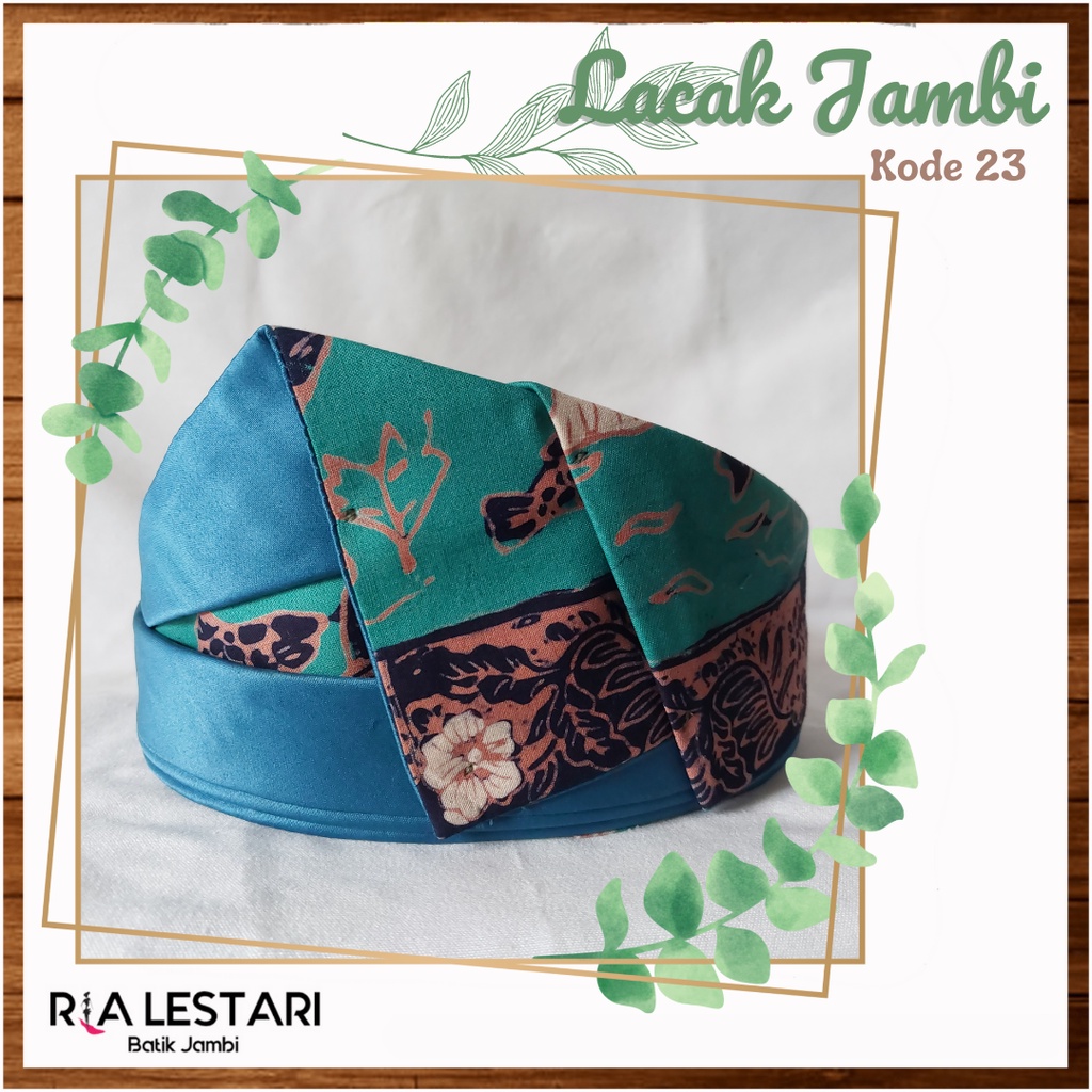 Jual lacak jambi adat ikat kepala pria tanjak jambi varian tersedia ...