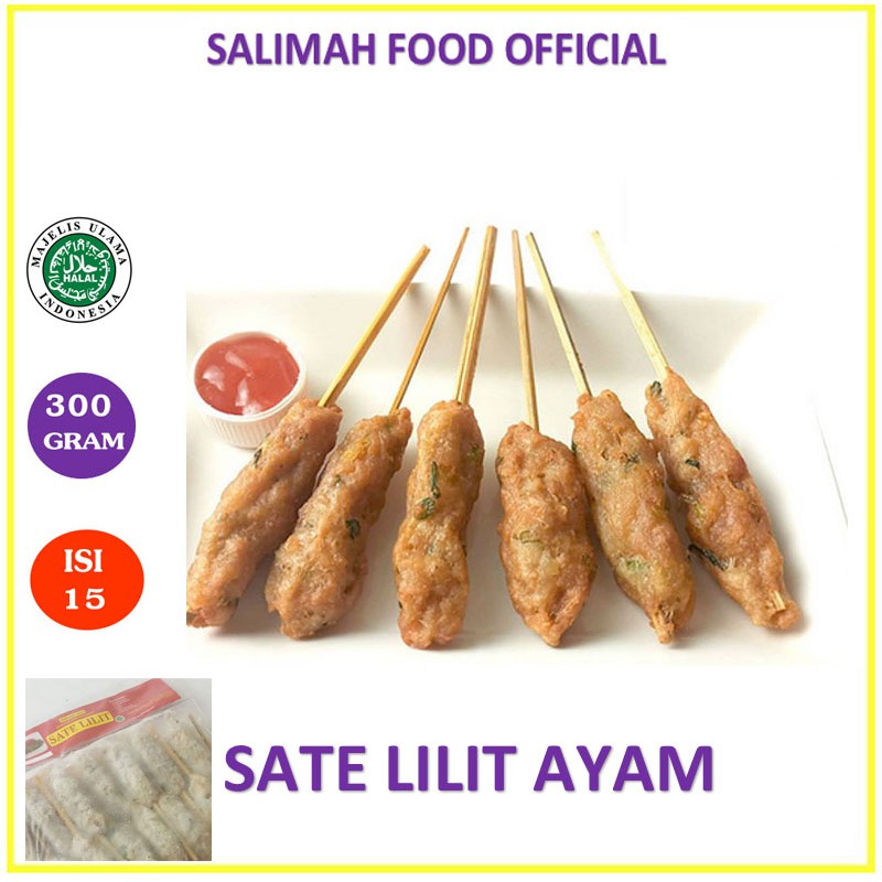 Jual Salimah Food Sate Lilit Ayam Frozen Sempol Ayam | Shopee Indonesia