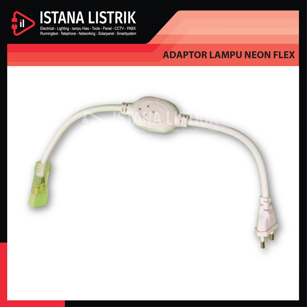 Jual ADAPTOR NEON FLEX METERAN | Shopee Indonesia