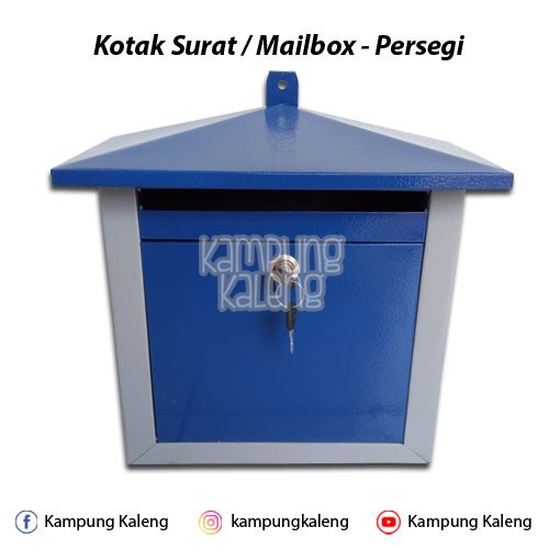 Jual SURAT-KOTAK- KOTAK SURAT / MAIL BOX - PERSEGI - PUTIH ABU -KOTAK ...