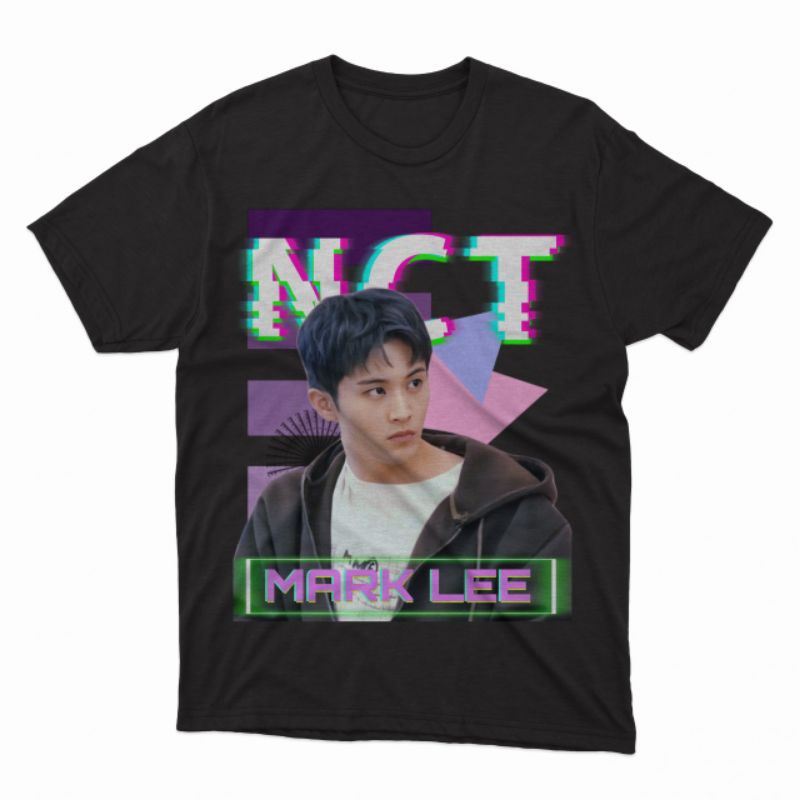Jual BLACK T-SHIRT MARK NCT (KPOP) | Shopee Indonesia