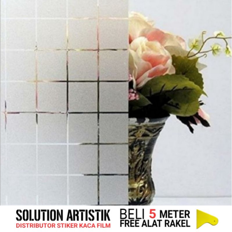 Jual Stiker Sunblast Kotak Gliter Lebar 120cm | Shopee Indonesia