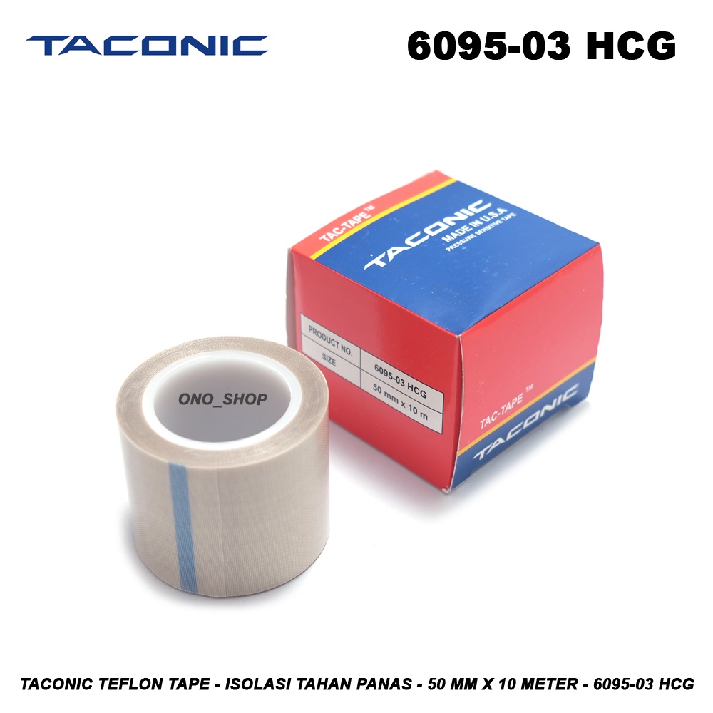 Jual Taconic Teflon Tape - Isolasi Tahan Panas - 50 mm x 10 M - 6095-03 HCG | Shopee Indonesia