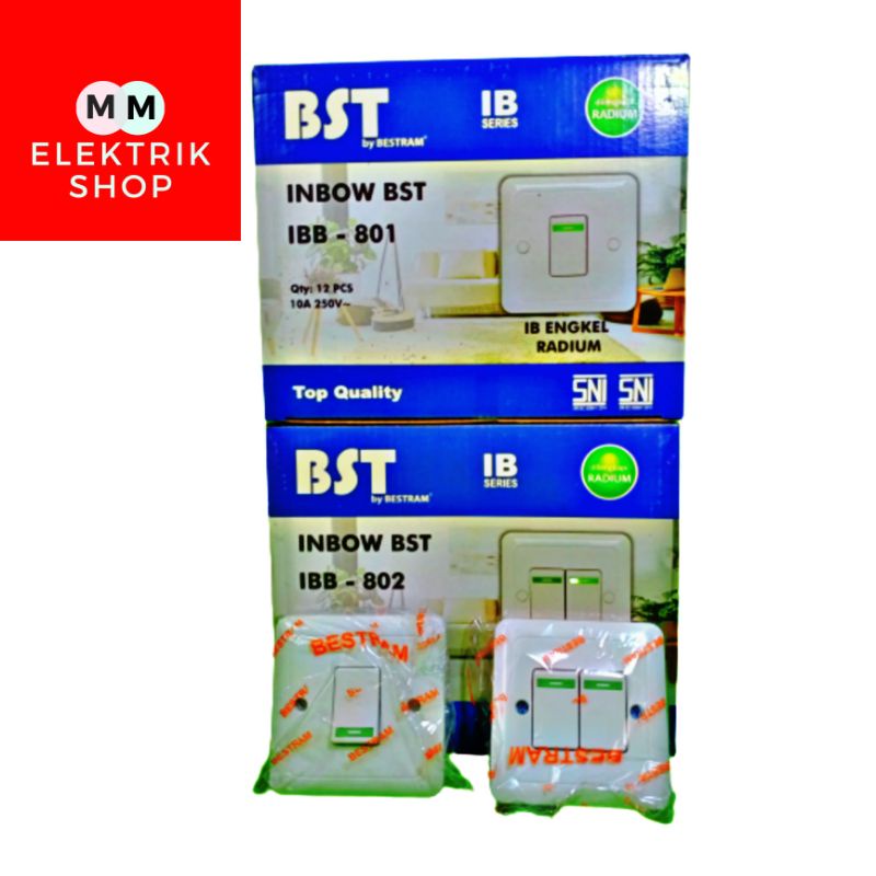 Jual Saklar Engkel Seri Tanem Inbow IB Radium BESTRAM | Shopee Indonesia