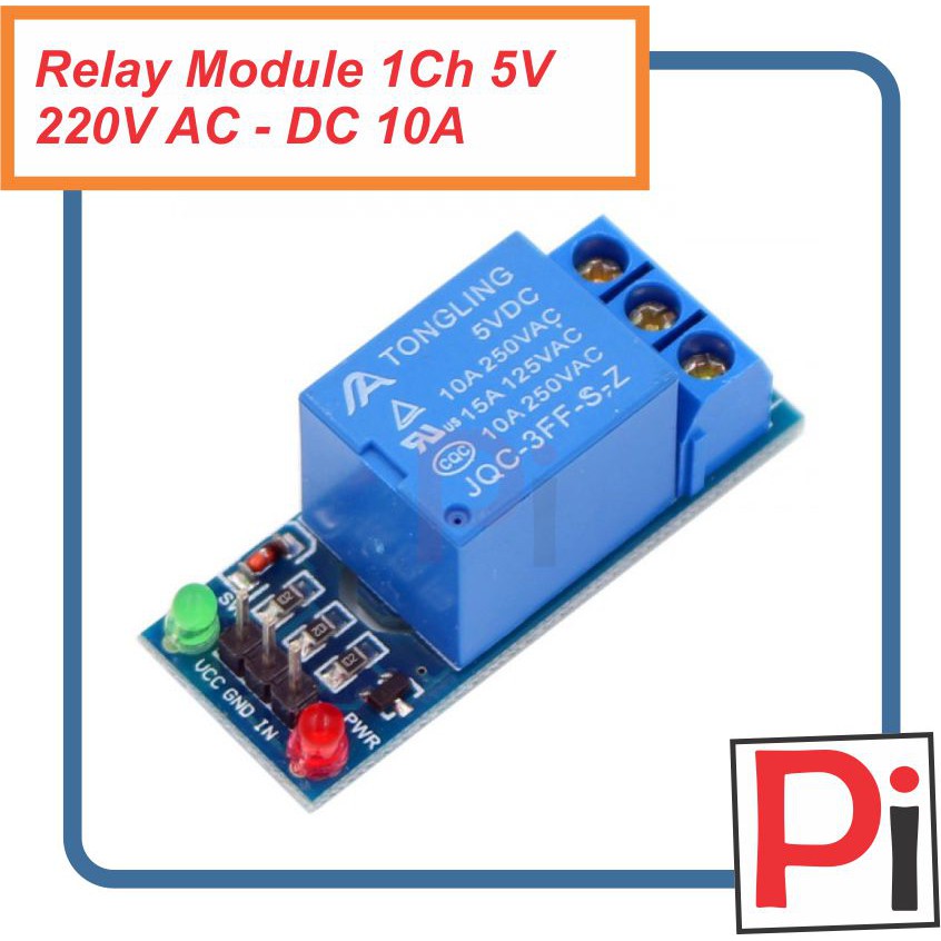Jual Relay Module 1Channel 5V 10A 220V AC Contact 1ch | Shopee Indonesia