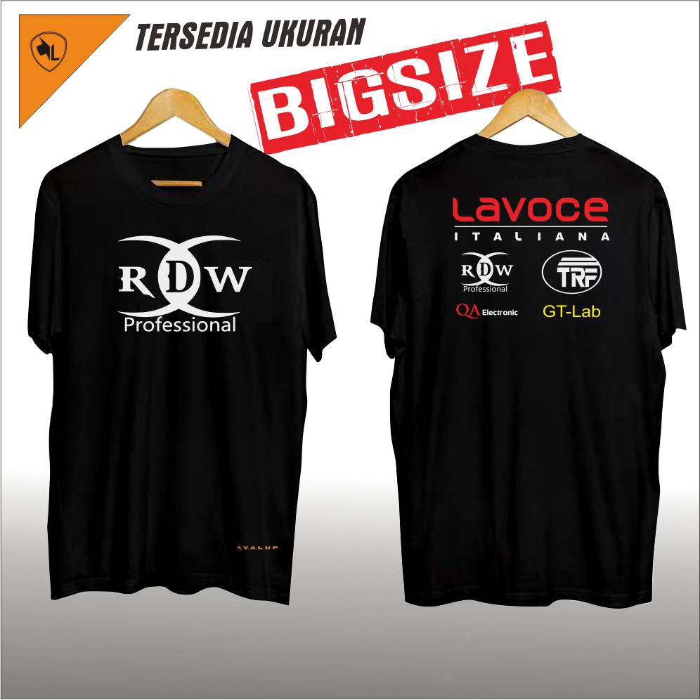 Jual KAOS AUDIO RDW LAVOCE / BAJU AUDIO SOUND SYSTEM / QA ELECTRONIC ...