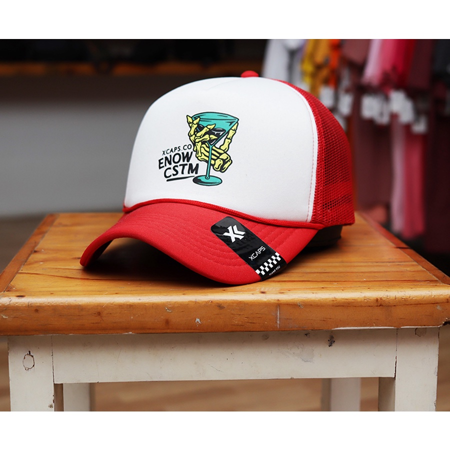 Jual Enow - Topi Truckerhat / Topi Jaring custom Redcaps series/ Bisa ...