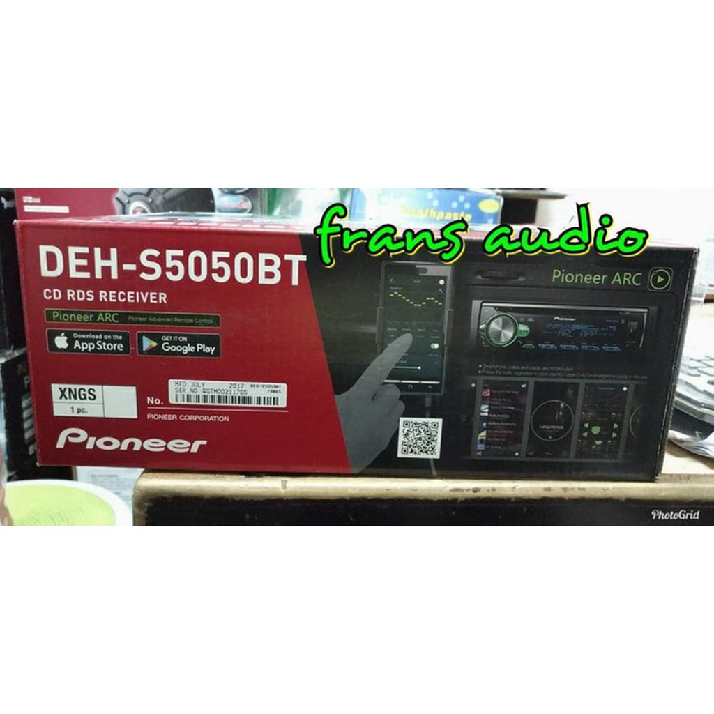 Jual pioneer deh s5050bt deh 5050 bt deh 5050bt tape mobil cd pioneer ...