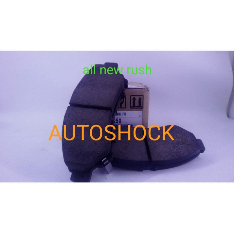 Jual BRAKE PAD KAMPAS REM DEPAN TOYOTA ALL NEW RUSH 04465-BZ250 ...