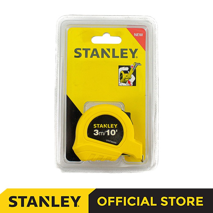 Jual Stanley Basic Measuring Tape / Meteran Manual 3M STHT30204-840 ...