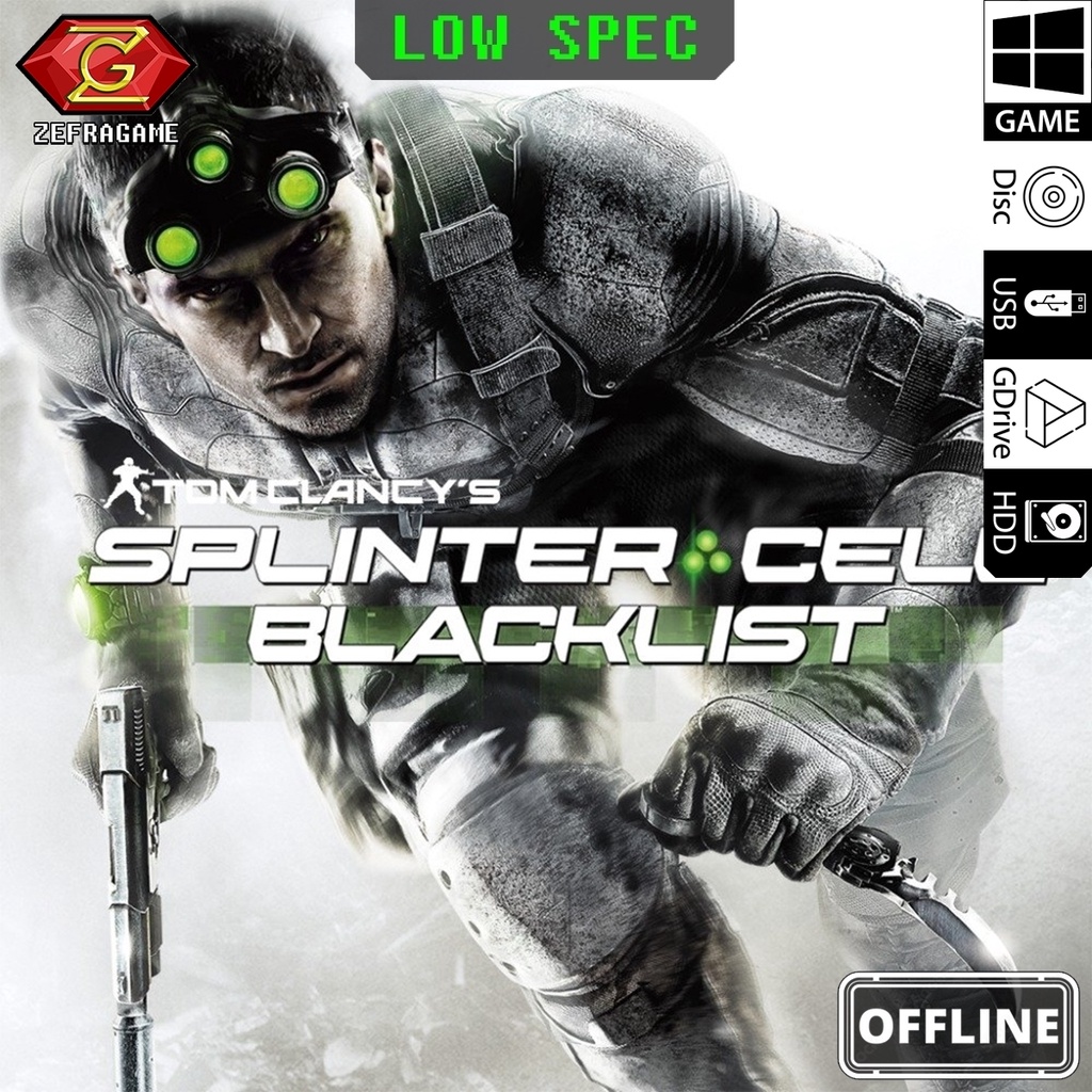 Jual Tom Clancys SPLINTER CELL BLACKLIST PC Full Version | Shopee Indonesia