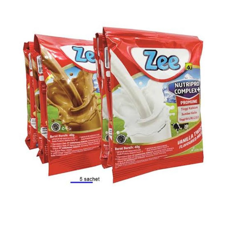 Jual susu zee 1 renceng isi 10 sachet | Shopee Indonesia