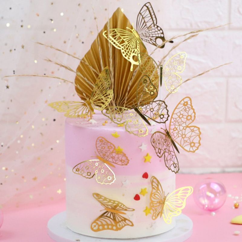 Jual DPT 12 PCS 3D TOPPER HIASAN CAKE KUE ULANG TAHUN ANNIVERSARY PESTA ...