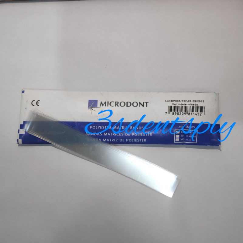 Jual Dental seluloid celluloid strip / matrix transparan celuloid | Shopee Indonesia