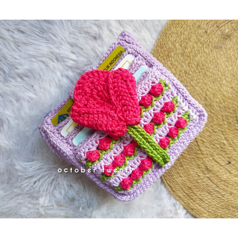 Jual Dompet Kartu Rajut Handmade | Shopee Indonesia