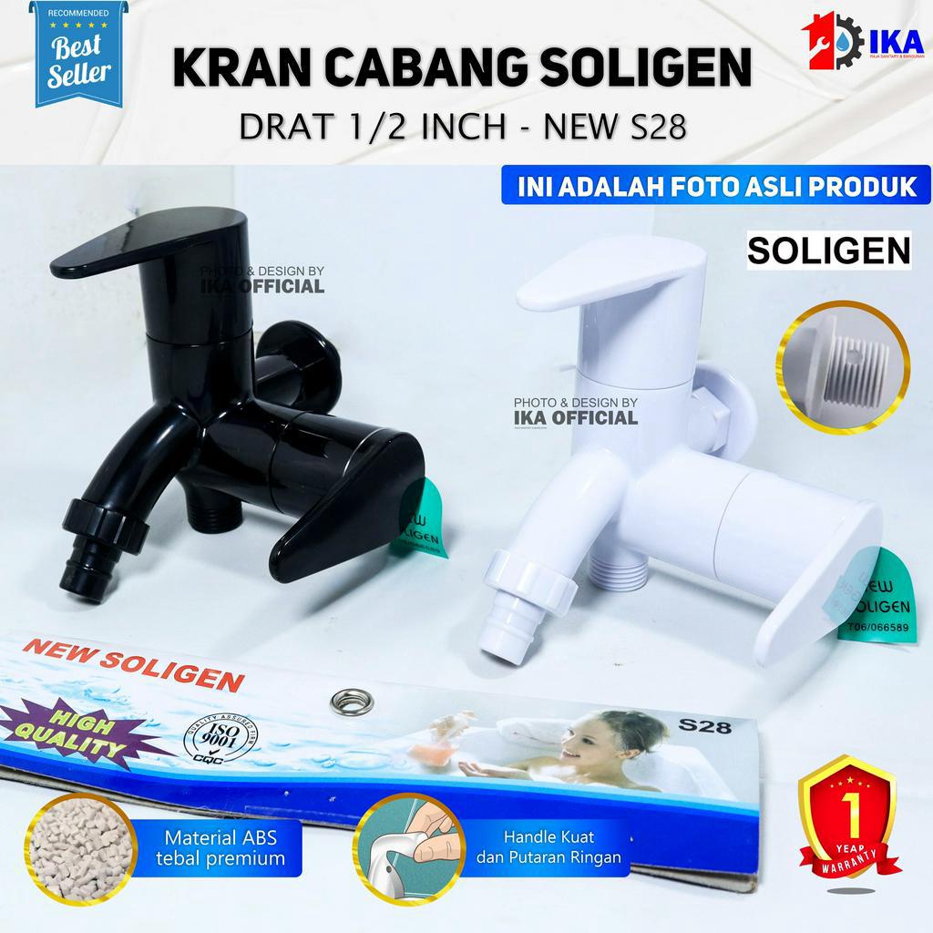Jual Kran Cabang Shower - Kran Double Engkol Kran PVC SOLIGEN ASLI ...
