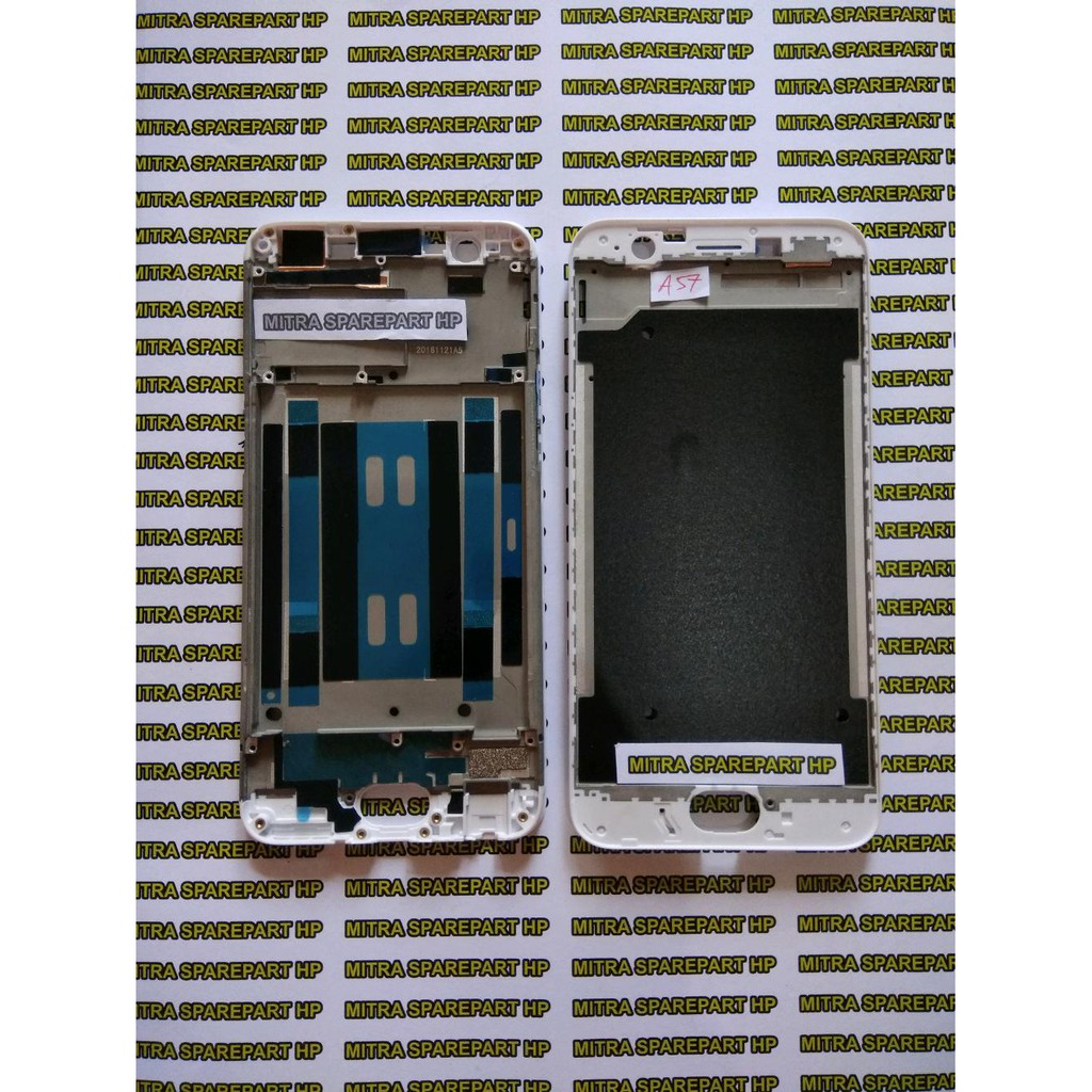 Jual FRAME BEZEL TULANG TENGAH TATAKAN LCD OPPO A57 ORIGINAL | Shopee ...