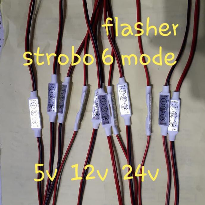Jual Mini Controller Single Flasher Strobo 12V 24V | Shopee Indonesia