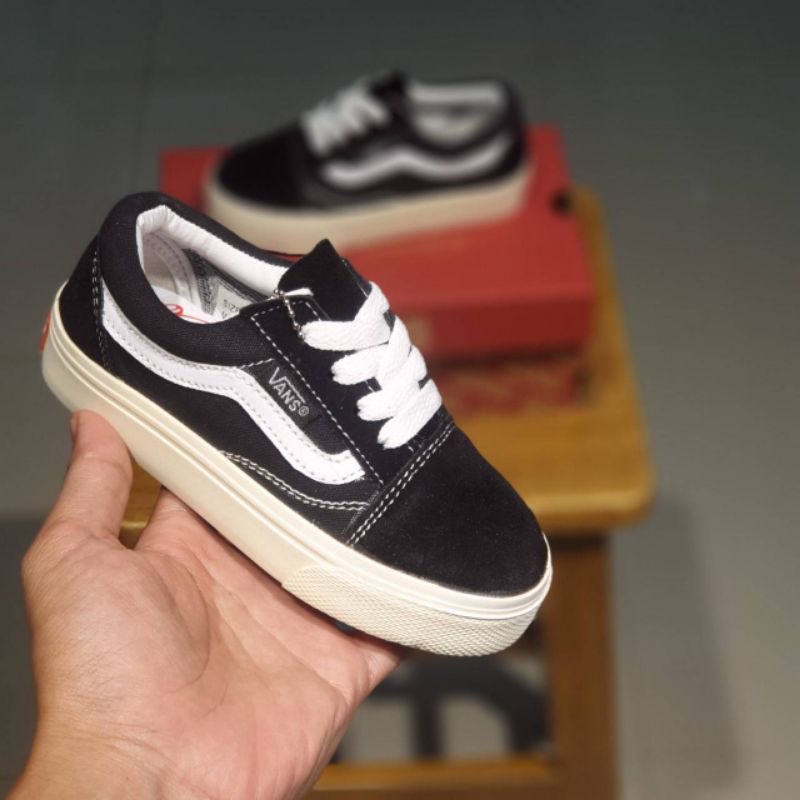Jual sepatu sneakers vans anak cowok cewek sepatu sekolah anak model ...