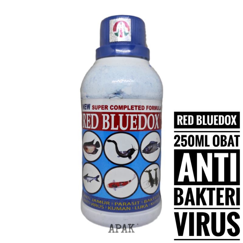 Jual red bluedox 250ml obat anti bakteri virus parasit kuman jamur dan ...