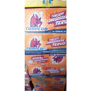 Jual Torpedo minuman energy drink 24 cup 1karton | Shopee Indonesia