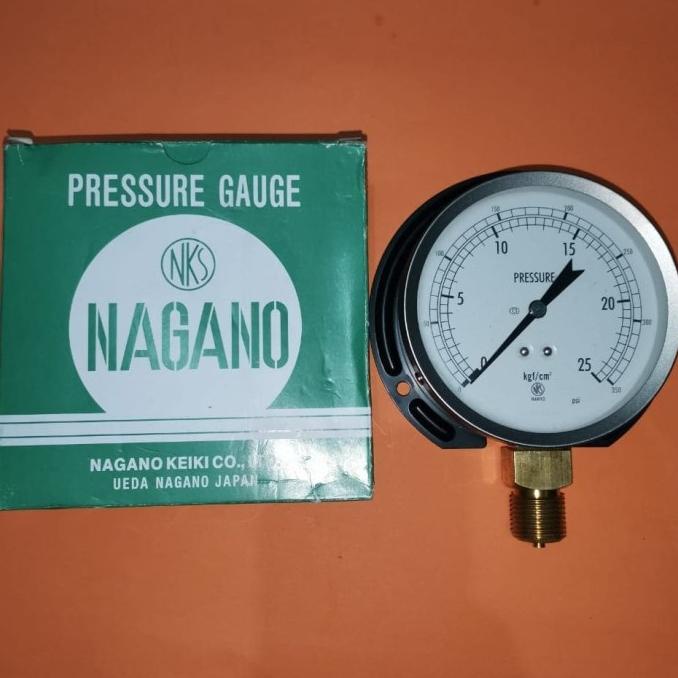 Jual Pressure Gauge Nagano Keiki 25 Kg | Shopee Indonesia