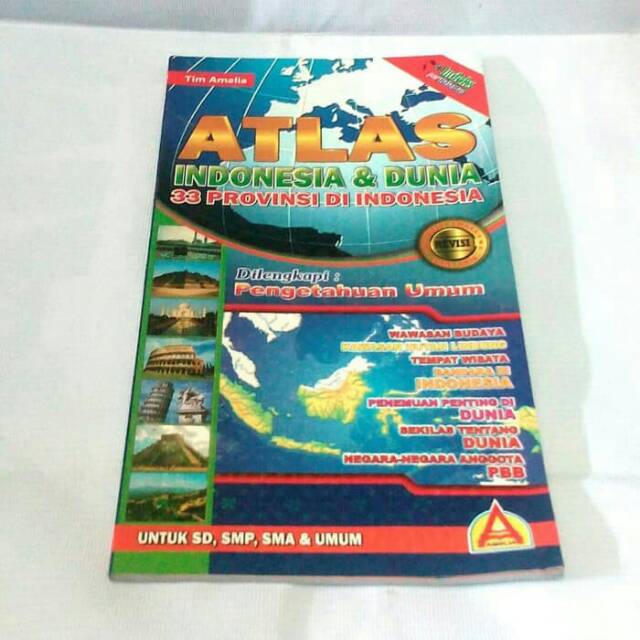 Jual Atlas Peta Indonesia Dan Dunia. | Shopee Indonesia
