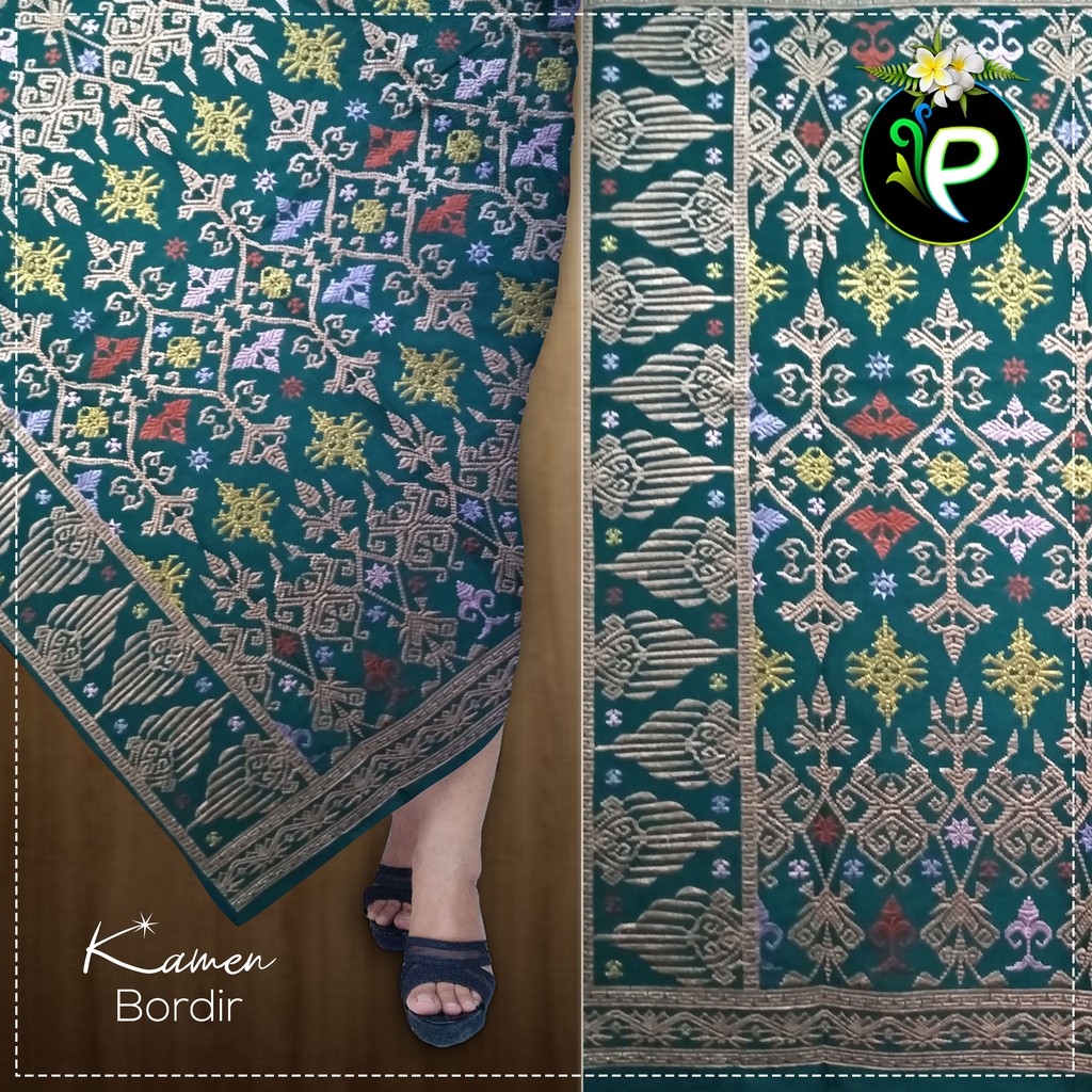 Jual Kain Bali Songket Bali Kamen Lembaran Saput Udeng Bali Kamen ...