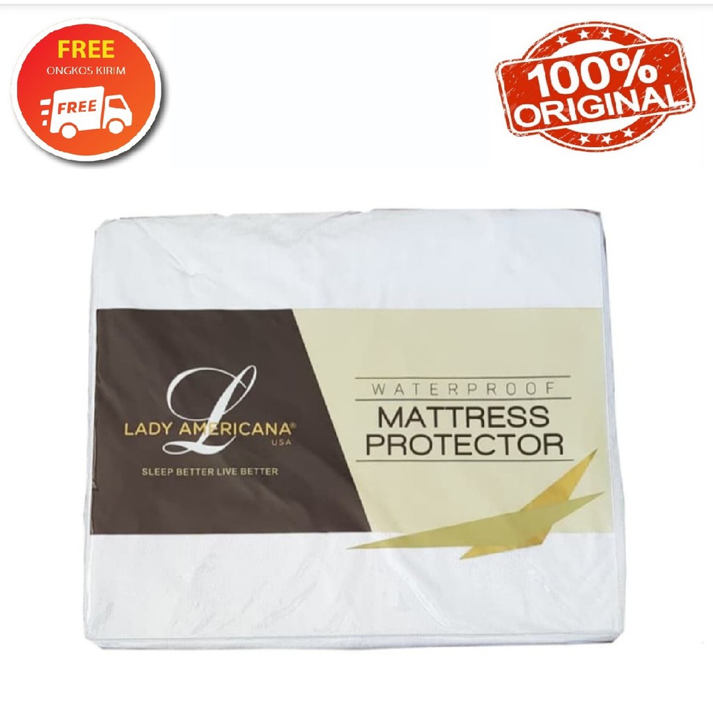 Jual Matras Protector Waterproof Lady Americana 100 / 120 / 160 / 180 ...