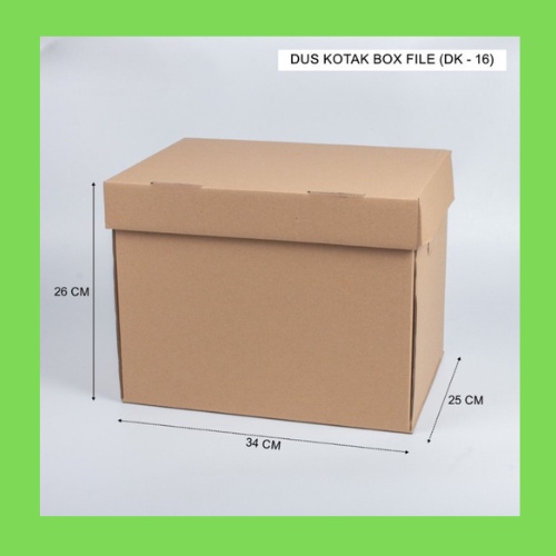 Jual Kotak Arsip Kardus Die Cut Box File Dokumen Berkas Organizer ...