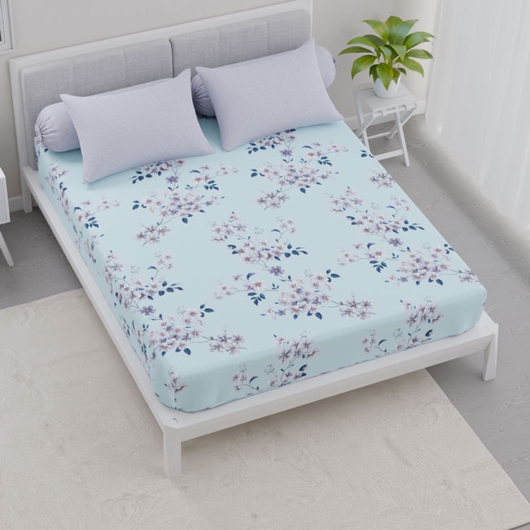 Jual CALIFORNIA Sprei King Fitted 180x200 Fiorello | Shopee Indonesia