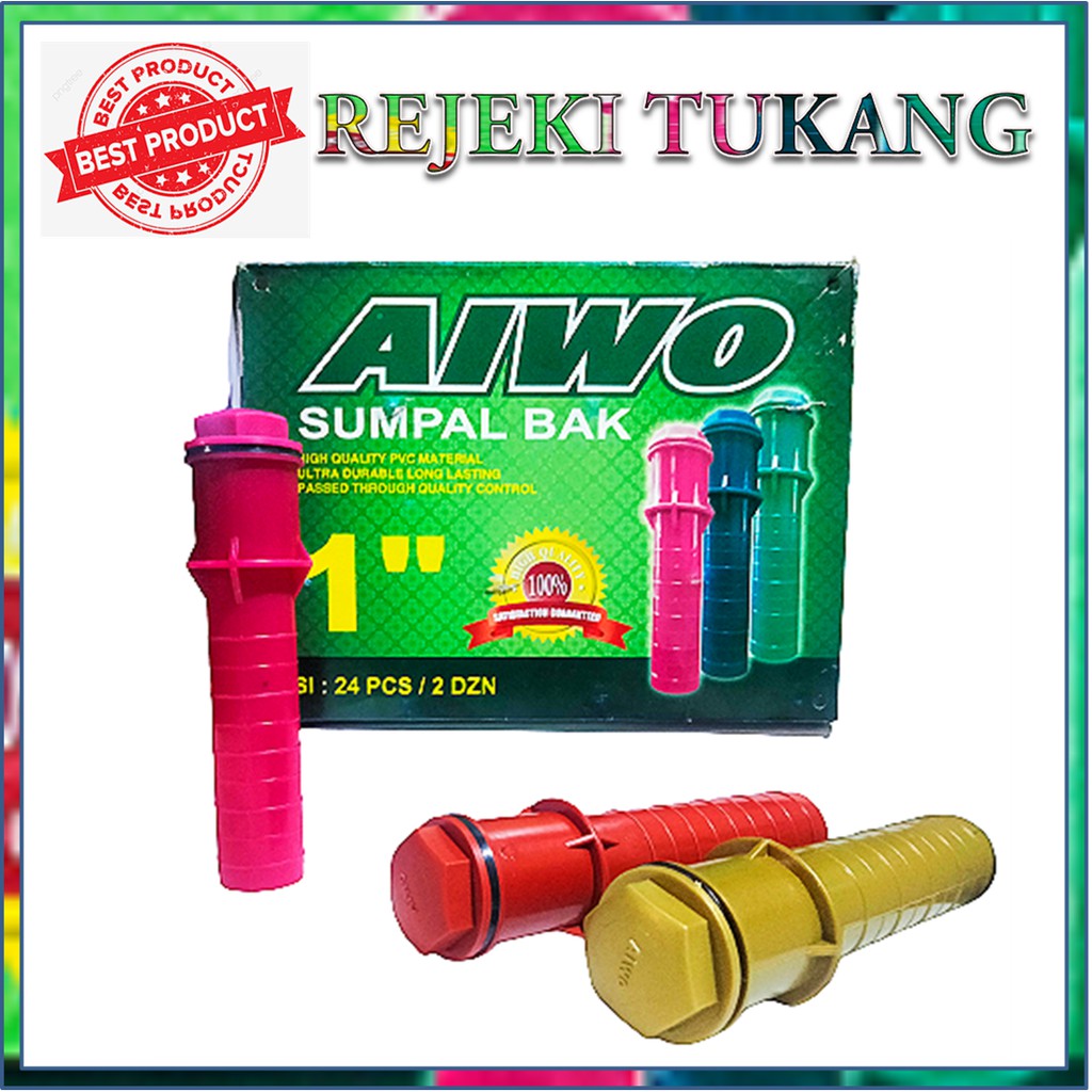 Jual Kurasan Bak Air Kamar Mandi Plastik (PVC) Sumpel Bak Jeding AIWO 1 ...