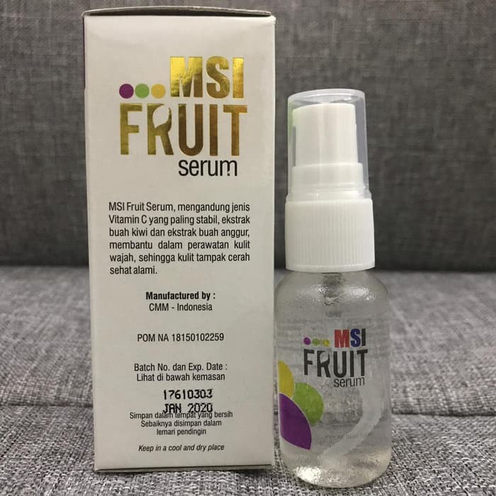 Jual MSI Fruit Serum / Serum Fruit MSI - Stem Cell | Shopee Indonesia