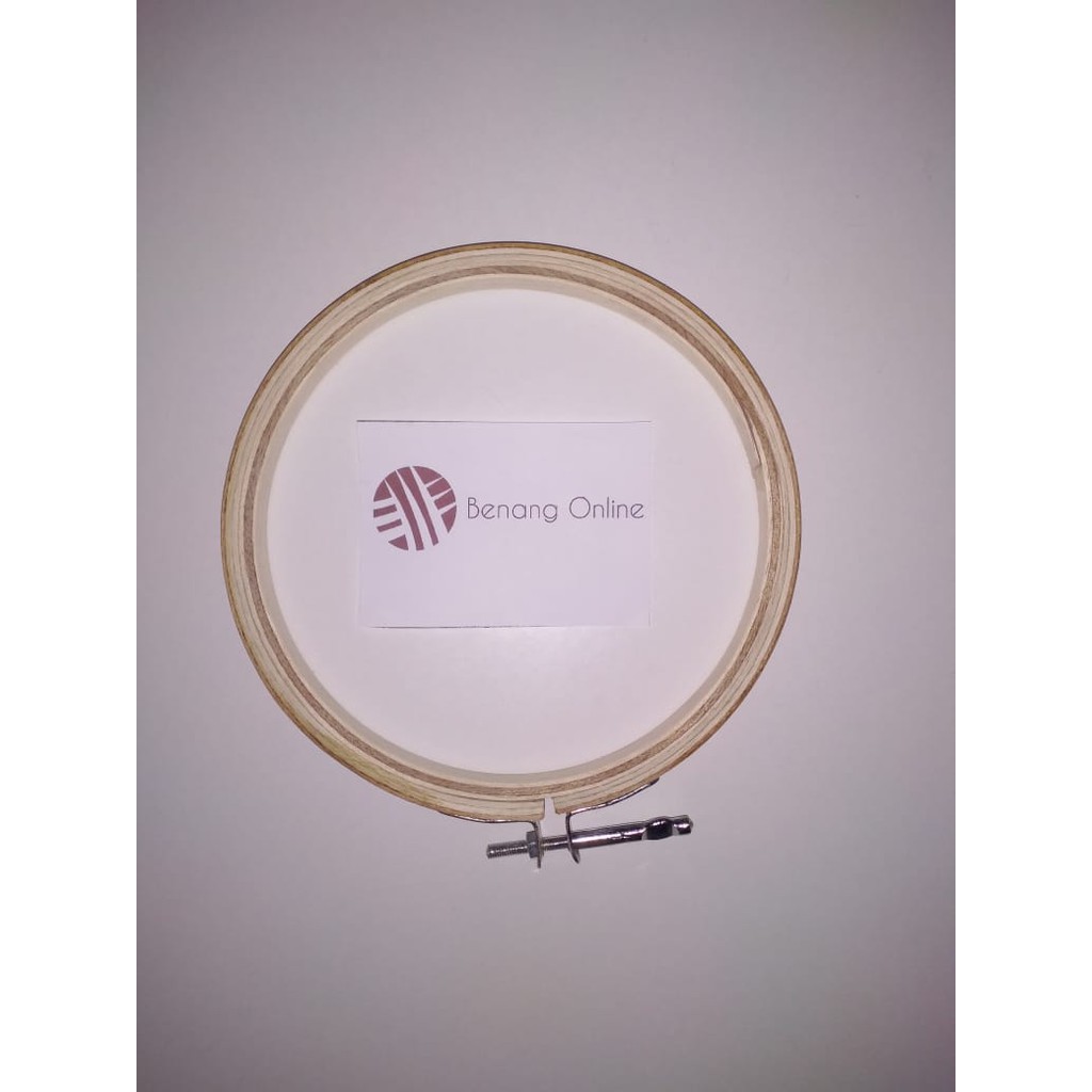 Jual Pembidangan kayu/Embroidery Hoop/midangan/pemidangan/ring sulam ...