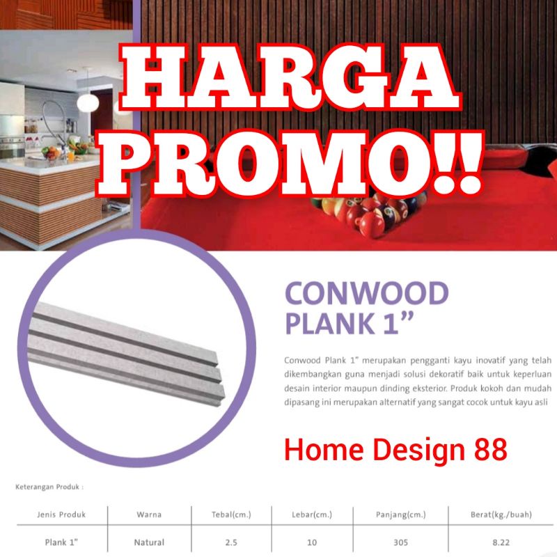 Jual Conwood Plank 1 conwood plank 2 conwood dinding plafon canopy ...