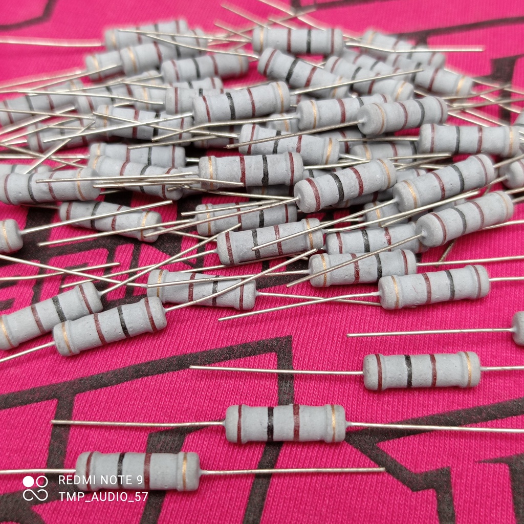 Jual Resistor 2 Watt 100R Ohm Metal Oxide Film | Shopee Indonesia