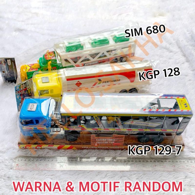 Jual MAINAN KGP 128 & 129-7 & 129-1 & 127 & SIM 680 TRUK TRUCK KONSTRUKSI BANGUNAN CONSTRUCTION ...