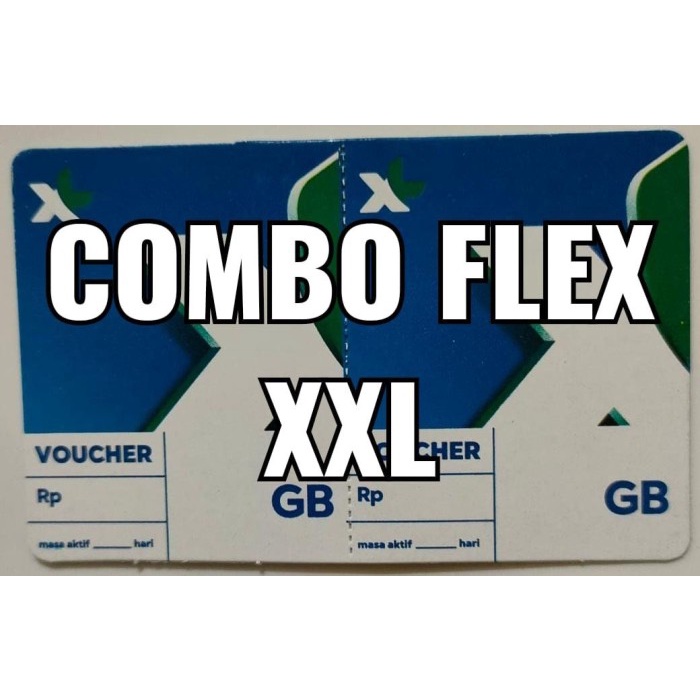 Jual Voucher XL Combo Flex paket XXL (8+) | Shopee Indonesia