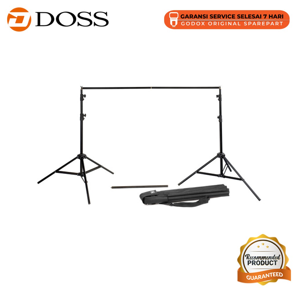 Jual Godox BS04 Retractable Background Stand with Carrying Bag - Black | Shopee Indonesia