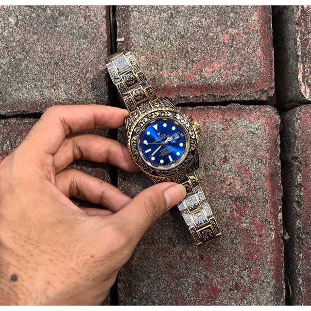 Jual Rolex submariner batik blue dial | Shopee Indonesia