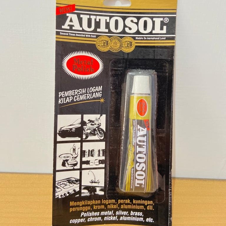 Jual AUTOSOL METAL POLISH / AUTOSOL 15 GRAM / PEMBERSIH LOGAM NIKEL ...