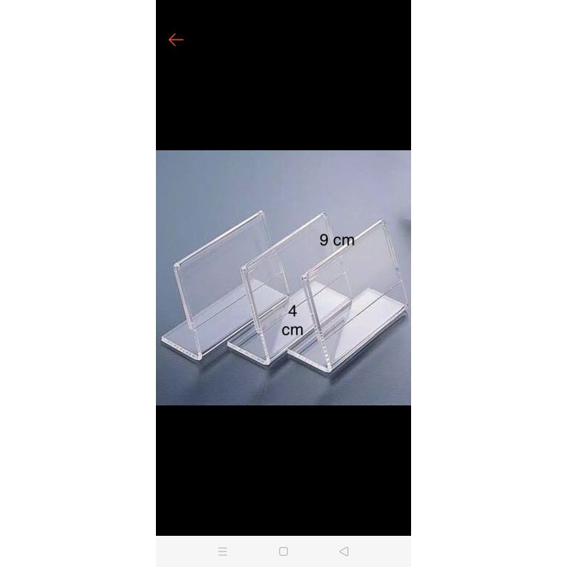 Jual name tag akrilik meja | Shopee Indonesia