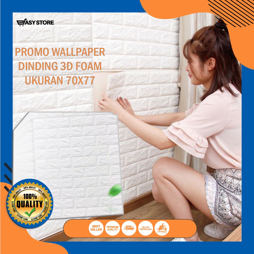 Jual WALLPAPER DINDING 3D MURAH PAKET 10 LEMBAR BERKUALITAS BAGUS ...
