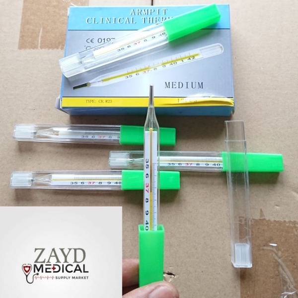 Jual Termometer air raksa Termometer raksa Termometer manual Termometer ...