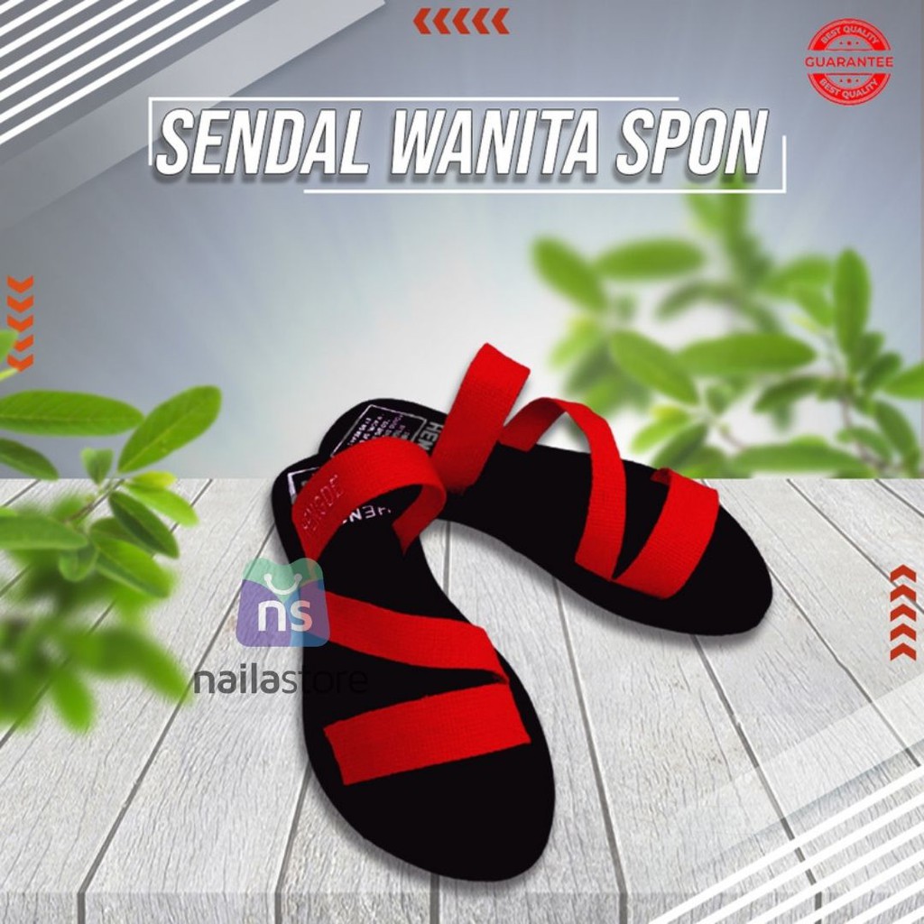 Jual Sendal Gunung Wanita Santai Sandal Spon Sendal Wanita Simple ...