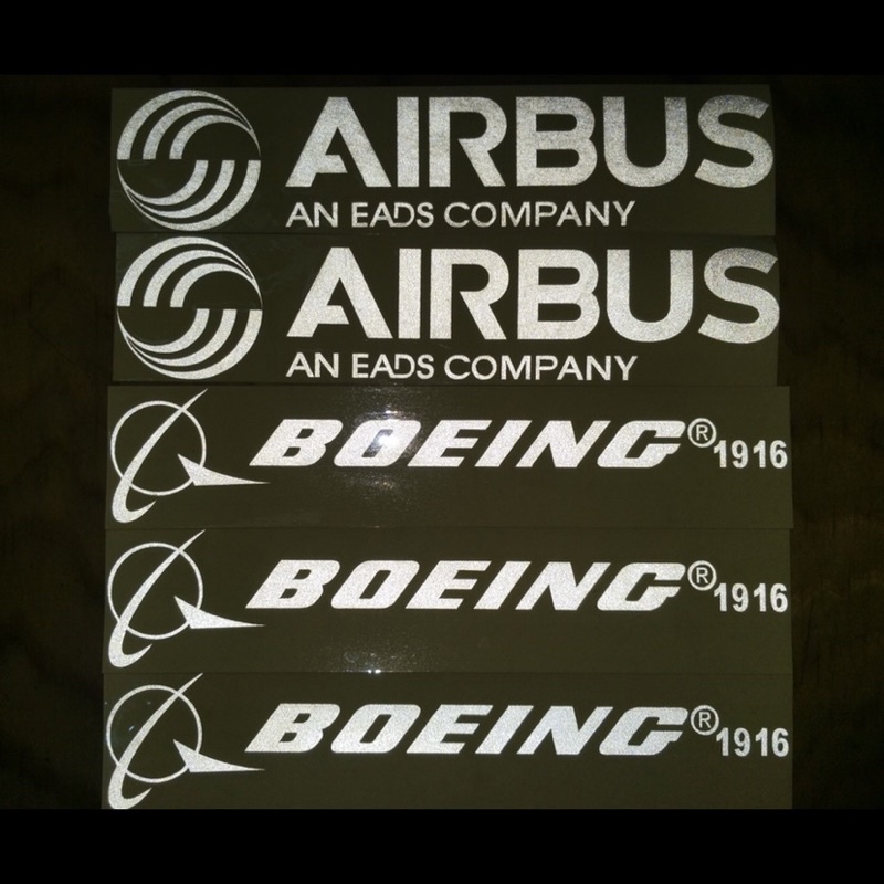 Jual Top Sticker cutting Boeing dan Sticker cutting Airbus | Shopee ...