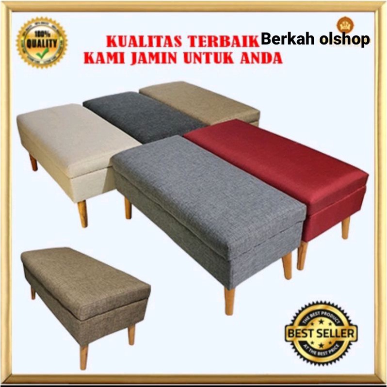 Jual SOFA BENCH DAVIN 100x45x45 (NYAMAN,EMPUK DAN BERKUALITAS) / SOFA BED / | Shopee Indonesia